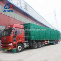 China Box Cargo Transport Van Container Type Semi Trailers for sale