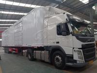 China Box Cargo Transport Van Container Type Semi Trailers for sale