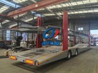 China Car Truck Trailer Vehicle Carrier Semi Trailers Hydraulic Floor SUV Carrier Trailers for sale