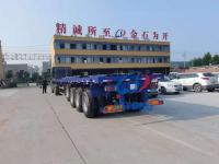 China 2x20ft Capacity Shipping Container Semi Trailer In Transportation Industry for sale