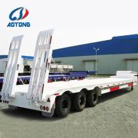 China 100T Hydraulic Low Loader Trailer for Wind Blade Transport for sale