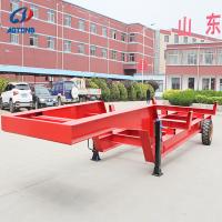 China 40ft Container Chassis Trailer with Twist Lock and Air Suspension for sale
