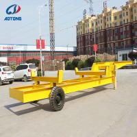China 20ft 40ft 45ft Steel Container Chassis Semi Trailer with Mechanical Air Suspension for sale
