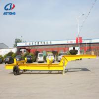 China 20ft 40ft 45ft Steel Container Chassis Semi Trailer with Mechanical Air Suspension for sale