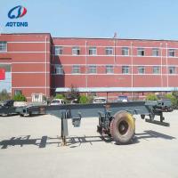 China 40 Ton 2 Axle Container Skeleton Trailer with Mechanical or Air Suspension for sale