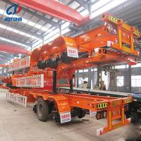 China 20ft 40ft Container Skeleton Trailer with Mechanical or Air Suspension for sale