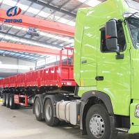 China 30T-80T Side Wall Semi Trailer with Mechanical or Air Suspension for sale