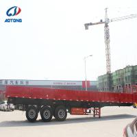 China 40FT 60/80 Tons 3 Axles Side Wall Semi Trailer with Mechanical/Air Suspension for sale