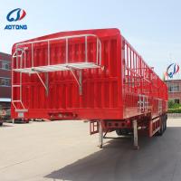 China 3 Axle Fence Semi Trailer with Mechanical or Air Suspension for sale