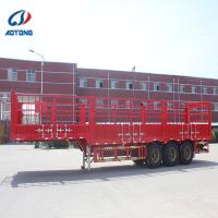 China Fence Semi Trailer with Mechanical or Air Suspension 12R22.5 Tyres for sale