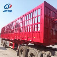 China 40ft 3-Axle Heavy-Duty Sidewall Semi Trailer for Bulk Cargo for sale