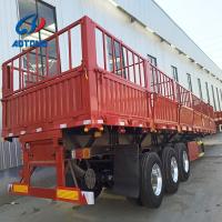 China 40ft 3-Axle Heavy-Duty Sidewall Semi Trailer for Bulk Cargo for sale