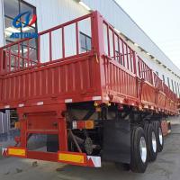 China 40ft 3-Axle Heavy-Duty Sidewall Semi Trailer for Bulk Cargo for sale