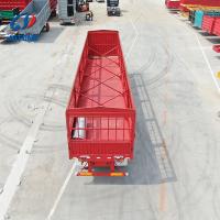 China Fence Semi Trailer with Mechanical or Air Suspension 12R22.5 Tyres for sale
