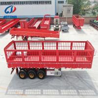 China Fence Semi Trailer with Mechanical or Air Suspension 12R22.5 Tyres for sale