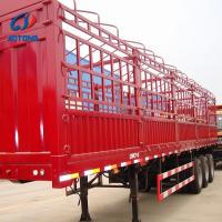 China 40ft-48ft Livestock Trailer with Mechanical or Air Suspension for sale