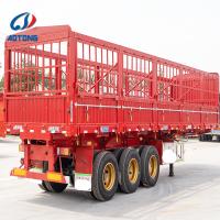 China 40ft-48ft Livestock Trailer with Mechanical or Air Suspension for sale