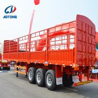 China 40ft-48ft Livestock Trailer with Mechanical or Air Suspension for sale
