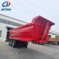 China 3 Axles 4 Axles Heavy Duty 60 Tons 80 Ton 45 Cubic U Type Dump Semi Trailer Dumper Hydraulic Dump Trailer Tipper Dump Trailer for sale