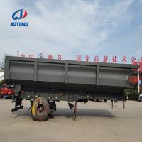 China 3 Axles Dumper Semi Trailer 60 Tons U-Shape Tipper Truck Trailer Transport Sand Stone Rear End Tipping Dump Truck Trailer for sale