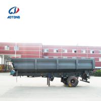 China 3 Axles Dumper Semi Trailer 60 Tons U-Shape Tipper Truck Trailer Transport Sand Stone Rear End Tipping Dump Truck Trailer for sale
