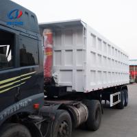 China 40ft 60ft 3/4/5 Axle 40 Ton 60 Tons 70t Rear Trailer Tipper Truck Dump Semi Trailers for sale