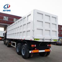China 40ft 60ft 3/4/5 Axle 40 Ton 60 Tons 70t Rear Trailer Tipper Truck Dump Semi Trailers for sale
