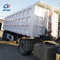 China 40ft 60ft 3/4/5 Axle 40 Ton 60 Tons 70t Rear Trailer Tipper Truck Dump Semi Trailers for sale