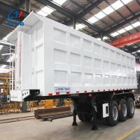 China 40ft 60ft 3/4/5 Axle 40 Ton 60 Tons 70t Rear Trailer Tipper Truck Dump Semi Trailers for sale
