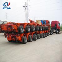 China 3 Axle Lowbed Semi Trailer 60T Capacity with 12R22.5 Tires for sale