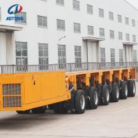 China 12 Axle Modular Lowbed Trailer with 300 Tons Capacity for sale