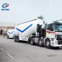 China 3 Axle Fuel Oil Tank Trailer 30000-50000L Carbon Steel Stainless Steel for sale