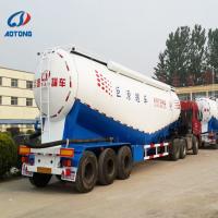China 3 Axle Fuel Oil Tank Trailer 30000-50000L Carbon Steel Stainless Steel for sale