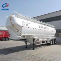 China Tri Axle Stainless Steel Tanker Trailer 40000L-50000L Capacity for sale