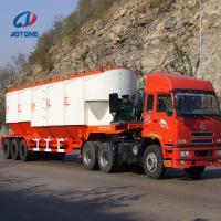 China Tri Axle Stainless Steel Tanker Trailer 40000L-50000L Capacity for sale