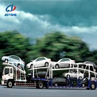 China Hydraulic Decks Cars Carrier Semi Trailer Vehicle Transporter Truck Trailers for sale