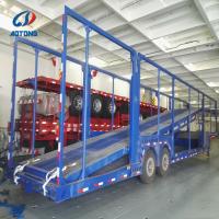 China Hydraulic Decks Cars Carrier Semi Trailer Vehicle Transporter Truck Trailers for sale
