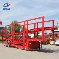 China 3 Axles Double Deck Car Carrier Semi Trailer 15000mm for 7-10 Cars for sale