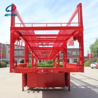 China 3 Axles Double Deck Car Carrier Semi Trailer 15000mm for 7-10 Cars for sale