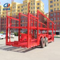 China 3 Axles Double Deck Car Carrier Semi Trailer 15000mm for 7-10 Cars for sale
