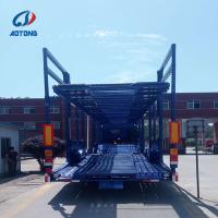 China 10 Car Carrier Semi Trailer with 12R22.5 Tyres and 40t Payload for sale