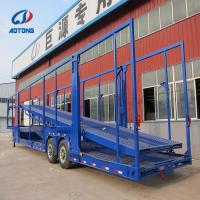 China 10 Car Carrier Semi Trailer with 12R22.5 Tyres and 40t Payload for sale