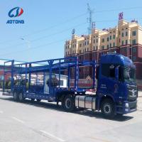 China 6-10 Car Carrier Semi Trailer with 12R22.5 Tyres 13T Axle for sale