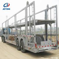China 6-10 Car Carrier Semi Trailer with 12R22.5 Tyres 13T Axle for sale