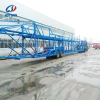China 6-10 Car Carrier Semi Trailer with 12R22.5 Tyres 13T Axle for sale