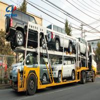 China 6-10 Car Carrier Semi Trailer with 12R22.5 Tyres 13T Axle for sale