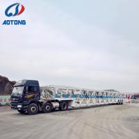 China 2-Axle Car Carrier Trailer 18T-28T Capacity with ABS for sale