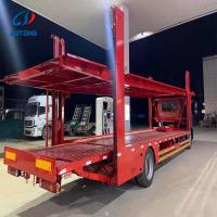 China 3-Axle 13T Car Carrier Semi Trailer with 500mm Main Beam for sale