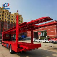 China 3-Axle 13T Car Carrier Semi Trailer with 500mm Main Beam for sale