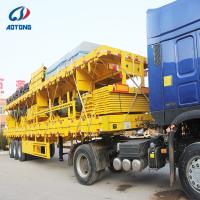 China 20FT 40FT 45FT Container Chassis Trailer 3 Axle Cargo Truck Trailer 60ton 50ton Flatbed Trailer for sale